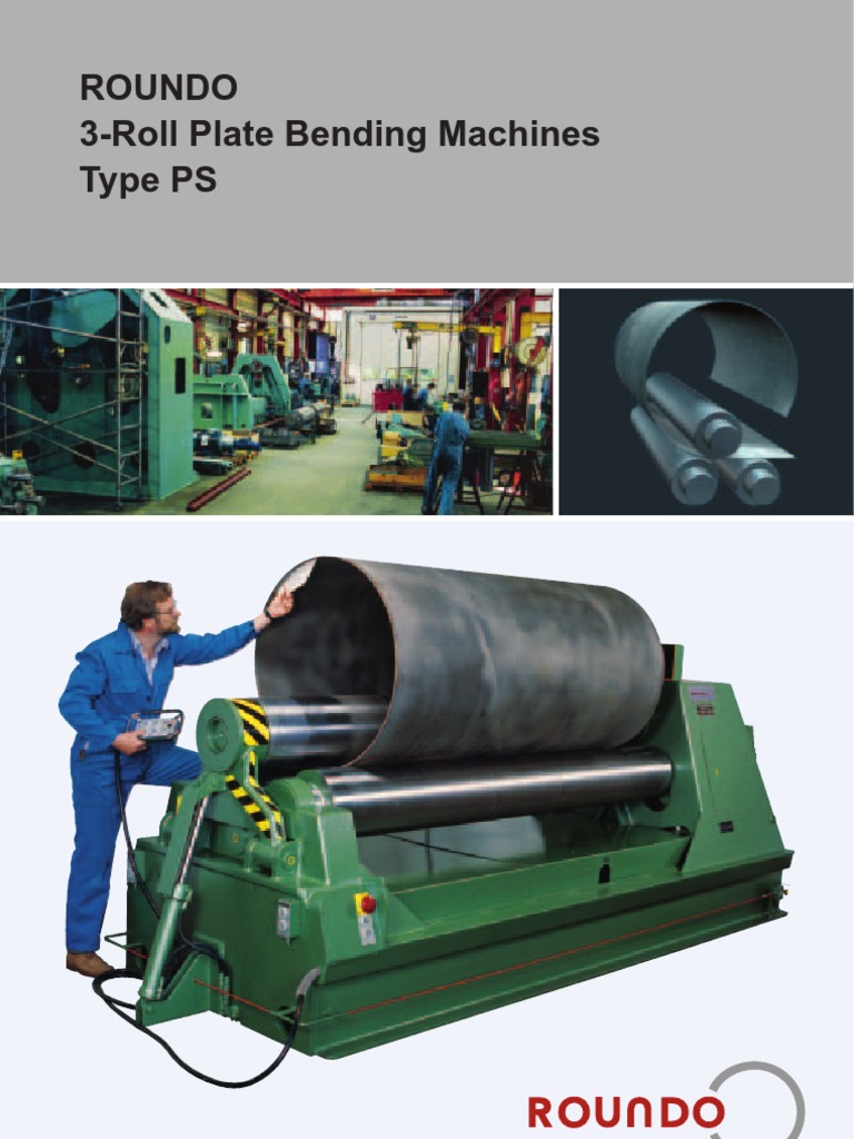 3 Roll Plate Bending Machines PDF | PDF | Structural Steel | Numerical ...