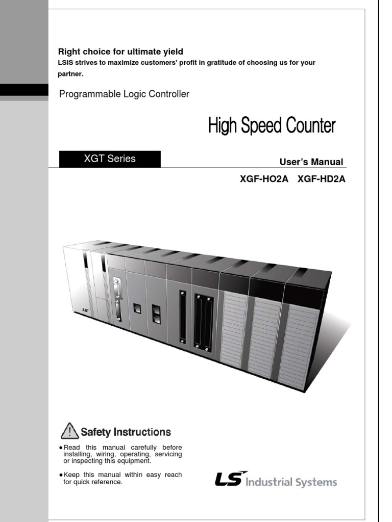 XGF Ho2a Eng | PDF | Programmable Logic Controller | Frequency