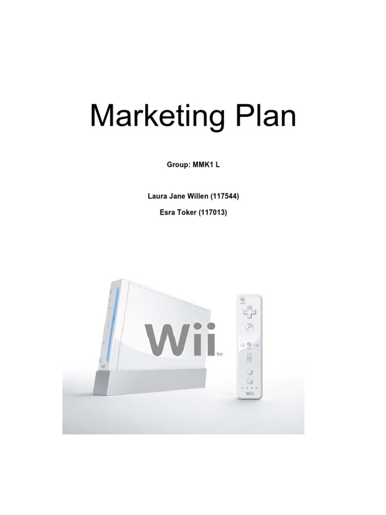 5marketing Plan Nintendo | PDF | Target Audience | Market Segmentation