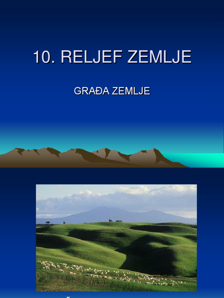 10-Reljef Zemlje | PDF