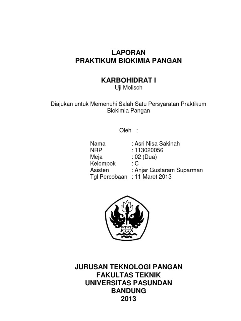 Uji Molisch untuk Deteksi Karbohidrat | PDF | Kesehatan Holistik
