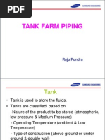 Tank Farm Design | PDF | Oil Refinery | Gases