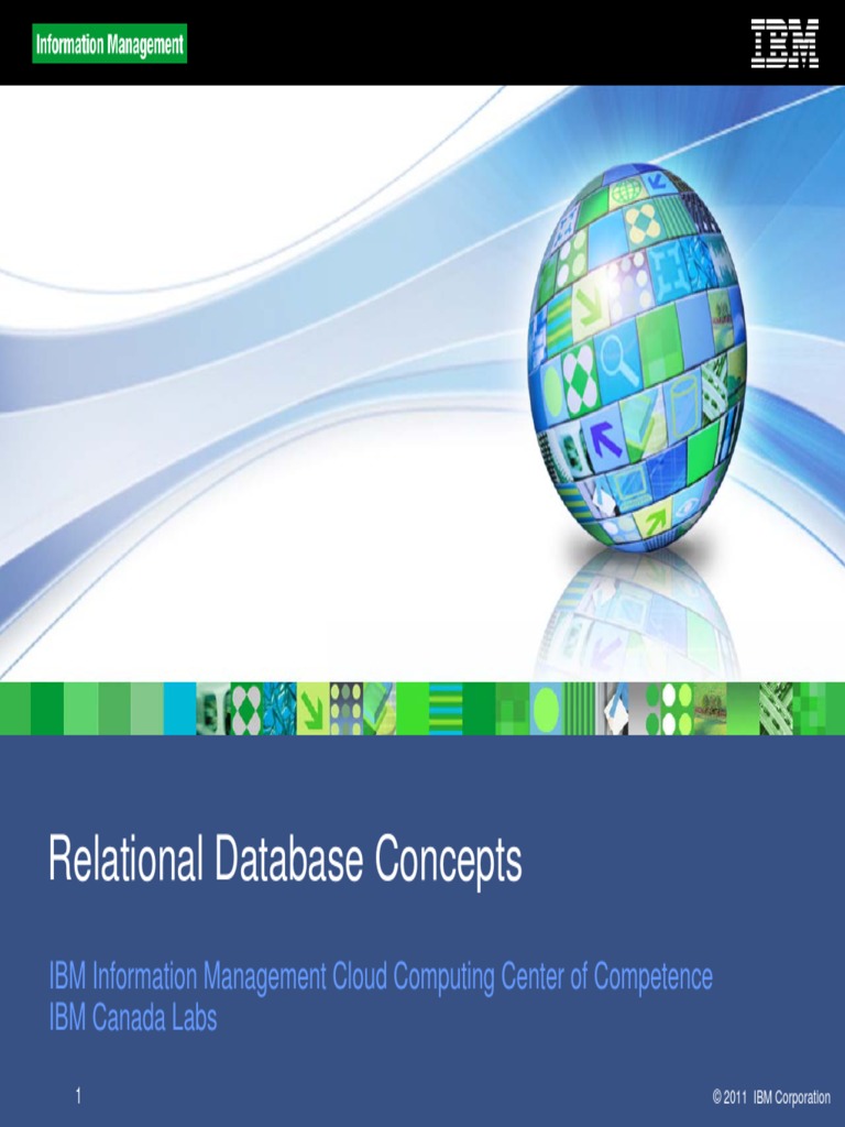 1.1 - Relational Database Concepts PDF | PDF | Relational Database ...