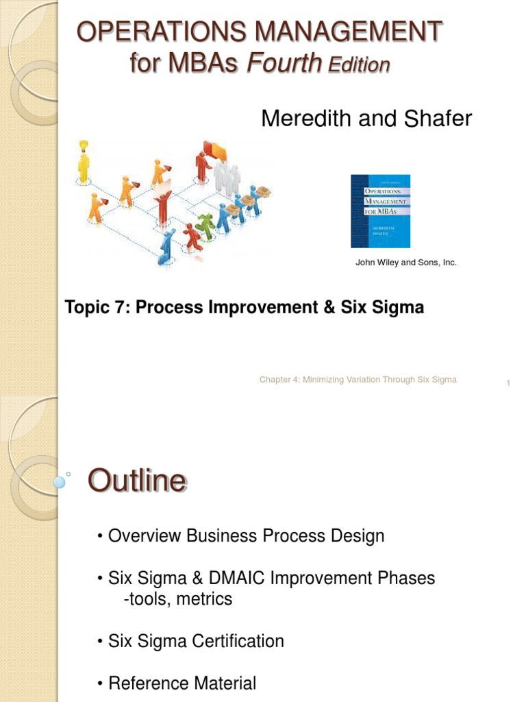 Process Improvement & Six Sigma | PDF | Six Sigma | Business Process