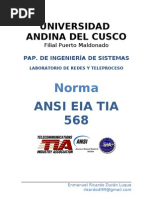 Norma Ansi-Tia 569 | PDF | Telecomunicaciones | Bienes manufacturados