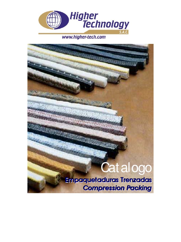 Utex Style Packing Catalog | PDF | Lubricant | Graphite