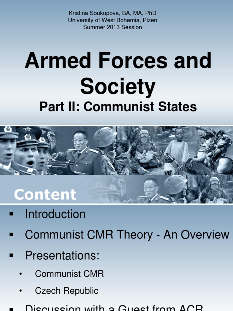 Armed Forces and Society: Part II: Communist States | PDF