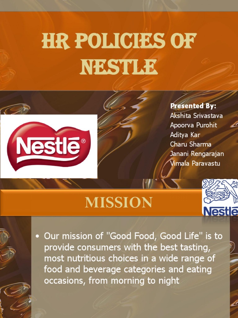 Hr Policies of Nestle | Performance Appraisal | Employment