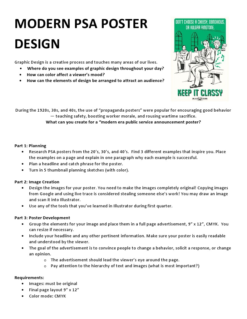 Modern Psa Poster Design | PDF | Poster | Graphic Design