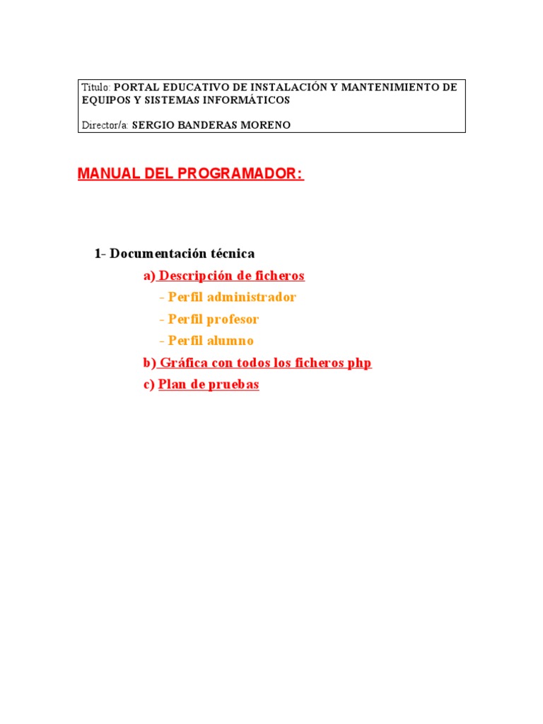 Manual Programador | PDF | Archivo de computadora | Tecnología digital