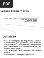 Tipos de Lesões Cutâneas e Descrição | PDF | Psoríase | Pele