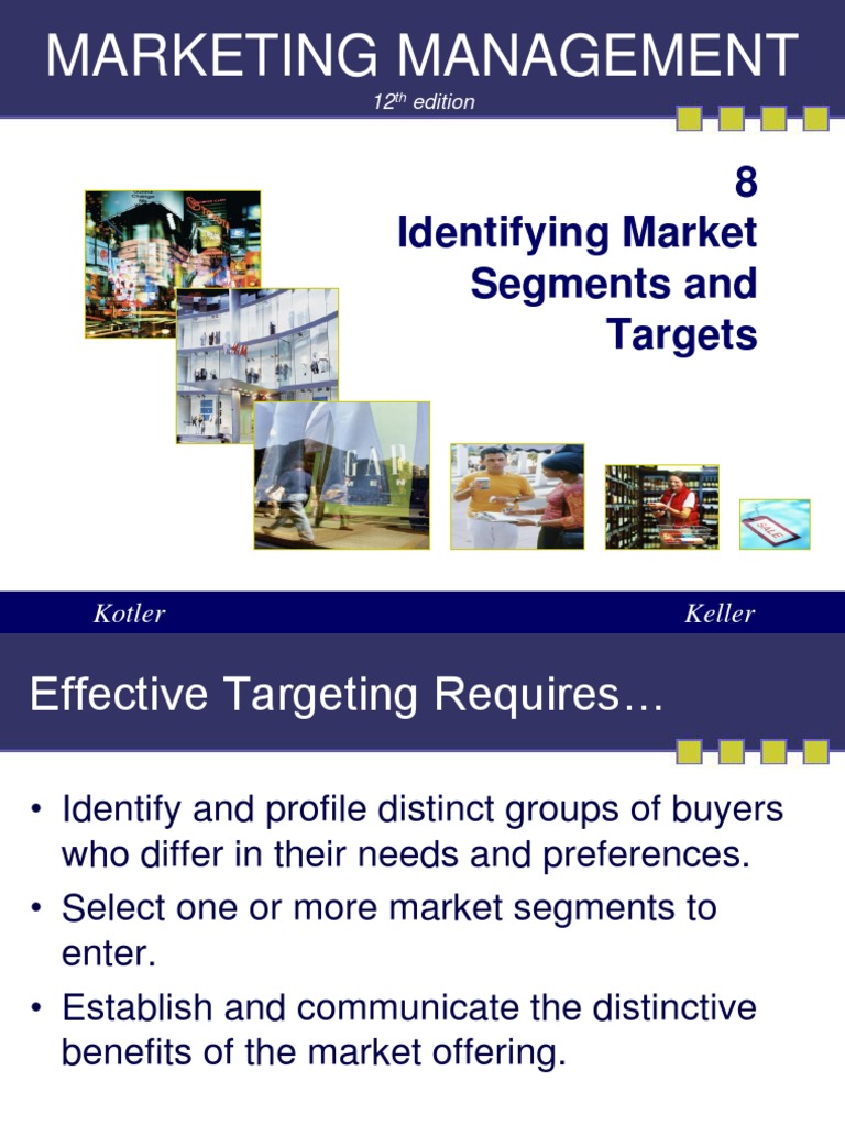 (B) PPT. Kotler Keller STP | PDF | Market Segmentation | Marketing