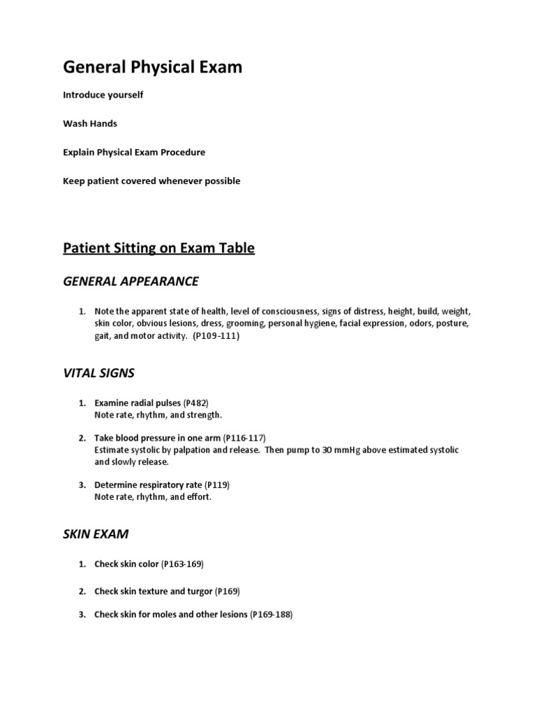 Systematic Physical Examination Guide | PDF | Ear | Hearing