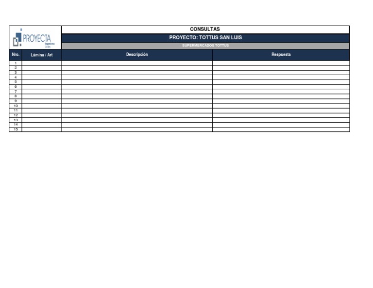 Formato de Consultas | PDF | Tecnología
