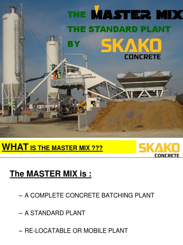 Skako Concrete Master Presentation KM | PDF | Nature