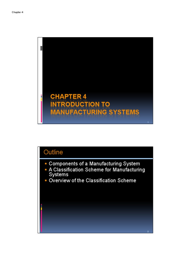 Chapter 4 - Lecture Notes PDF | PDF | Automation | Machines