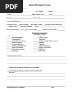 WAB Bedside Record Form | PDF