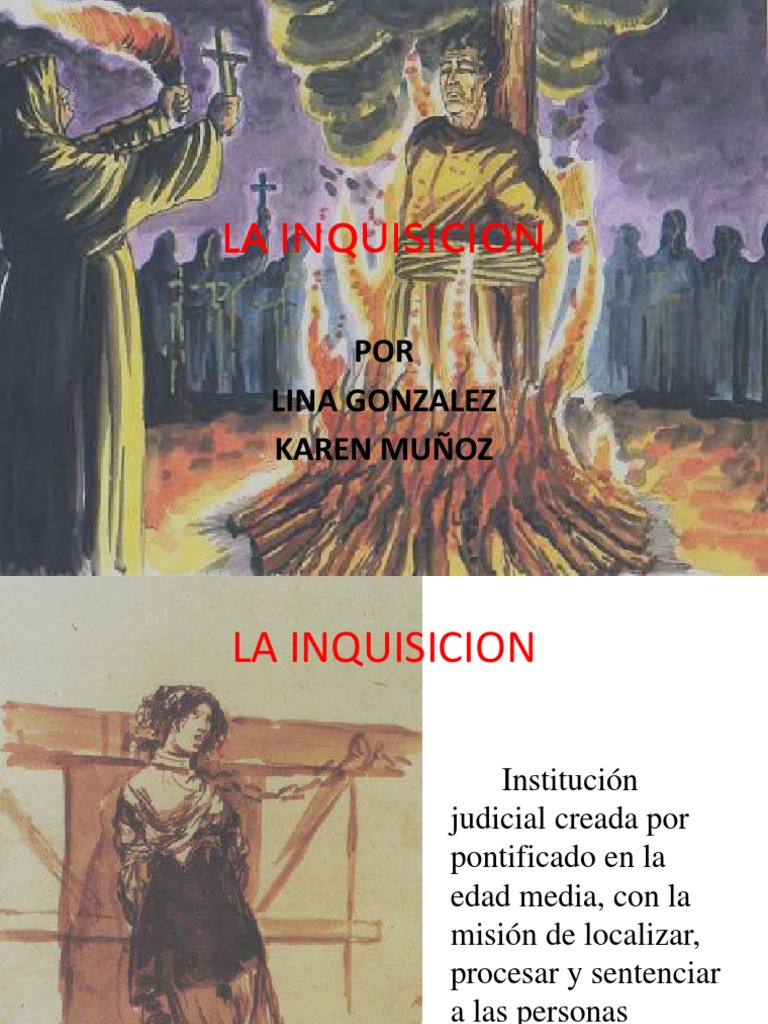 TEMA 20 LA INQUISICION.ppt | Inquisición | Inquisición española ...