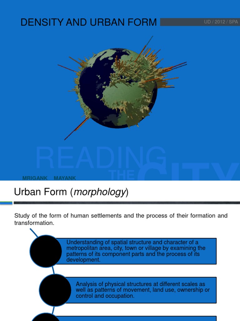 Urban Density and Form Analysis | PDF | Urban Sprawl | Urbanization