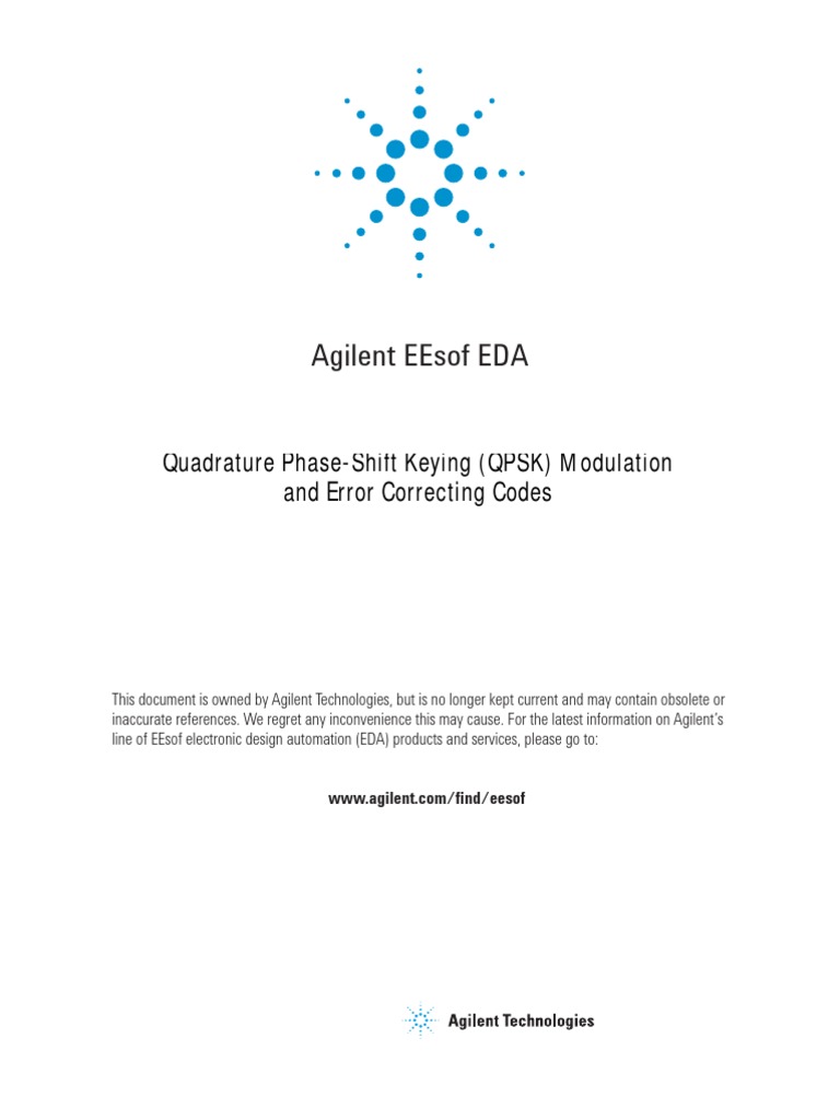 QPSK Modulation and Error Correcting Codes | PDF | Forward Error Correction | Modulation