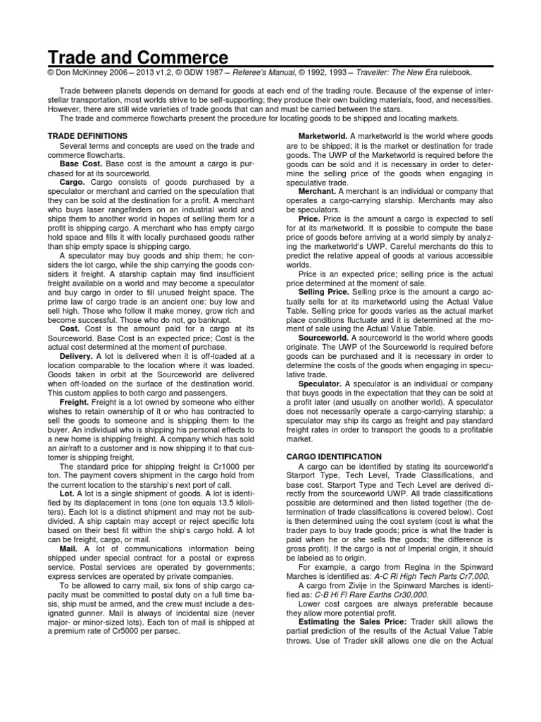 MT Trade and Commerce Variant | Download Free PDF | Cargo | Percentage