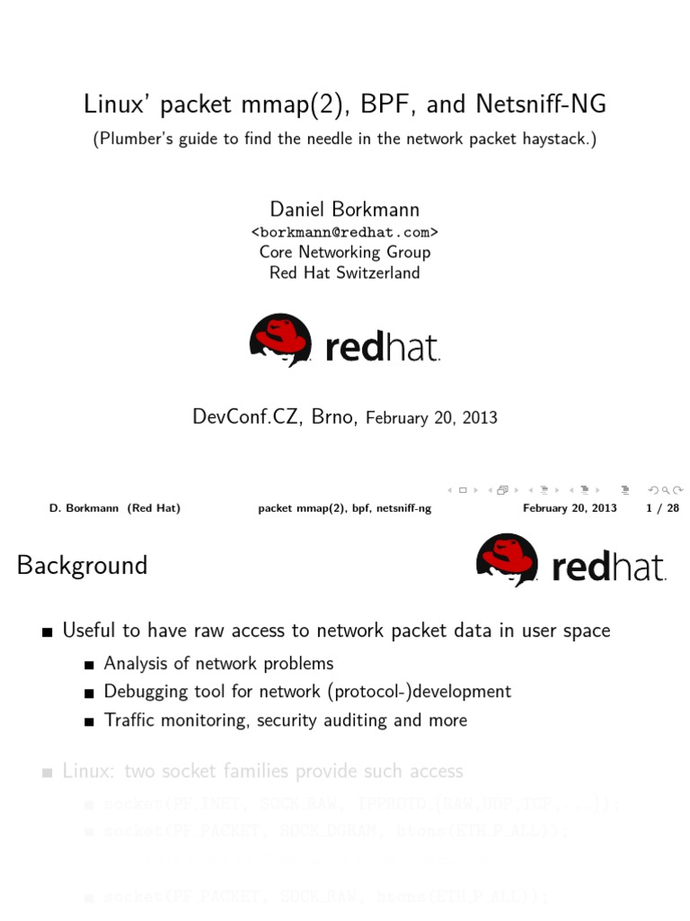 Linux' Packet Mmap | PDF | Internet Protocols | Network Socket