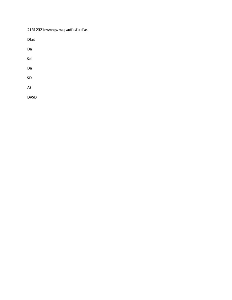 21312321ewveqw WQ Sadfasf Adfas Dfas Da SD Da SD AS Dasd | PDF