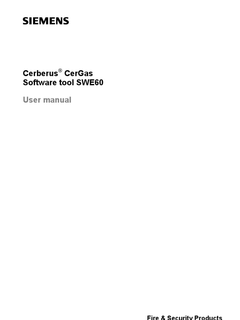 CERGAS Software SWE60 Manual de Uso | PDF | Menu (Computing) | Shell ...