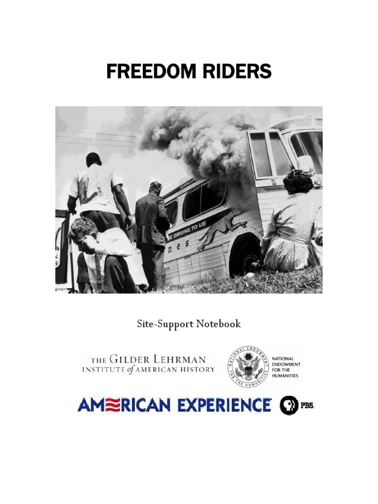 Freedom Riders Site Support Notebook | PDF | African American Civil ...