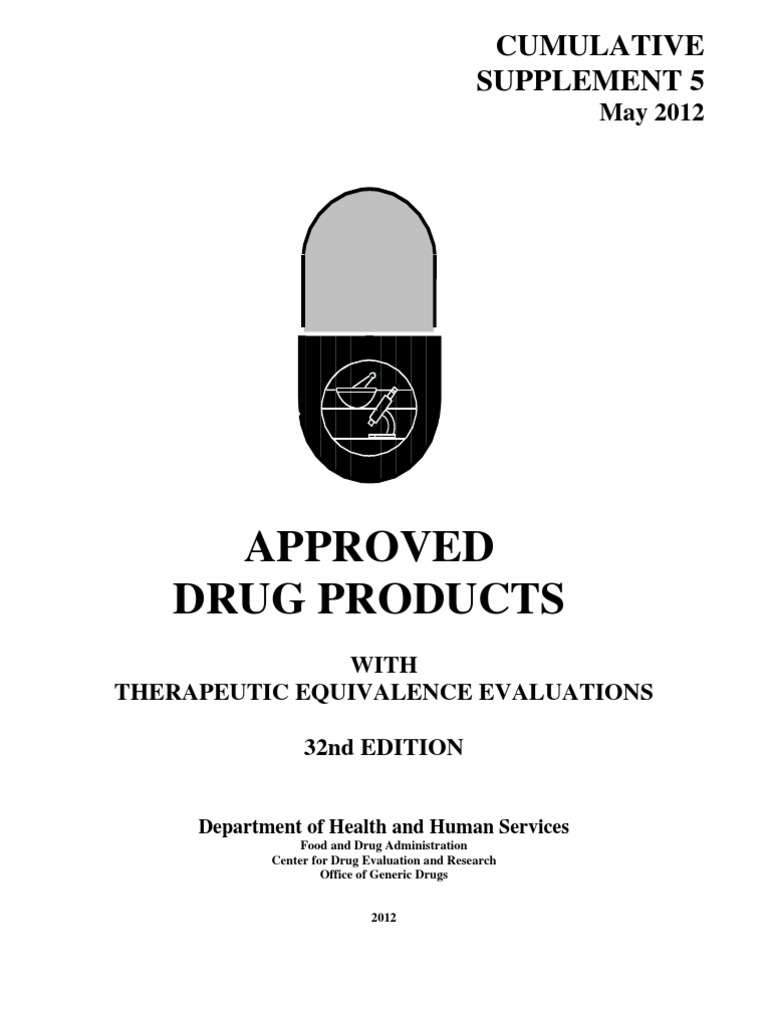 FDA 2012.pdf | Generic Drug | Food And Drug Administration