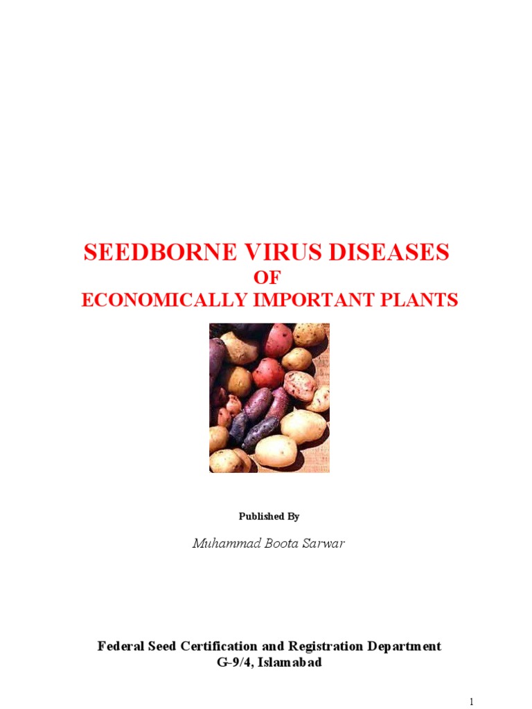 Seed-Borne Virus Diseases of Plants | PDF | Virus | Horticulture And ...