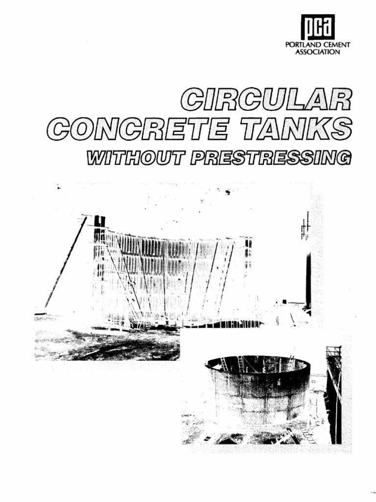 PCA Circular Tanks Design | PDF | Strength Of Materials | Concrete