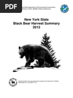 NYS 2024 Black Bear Report | PDF | Hunting | Wildlife