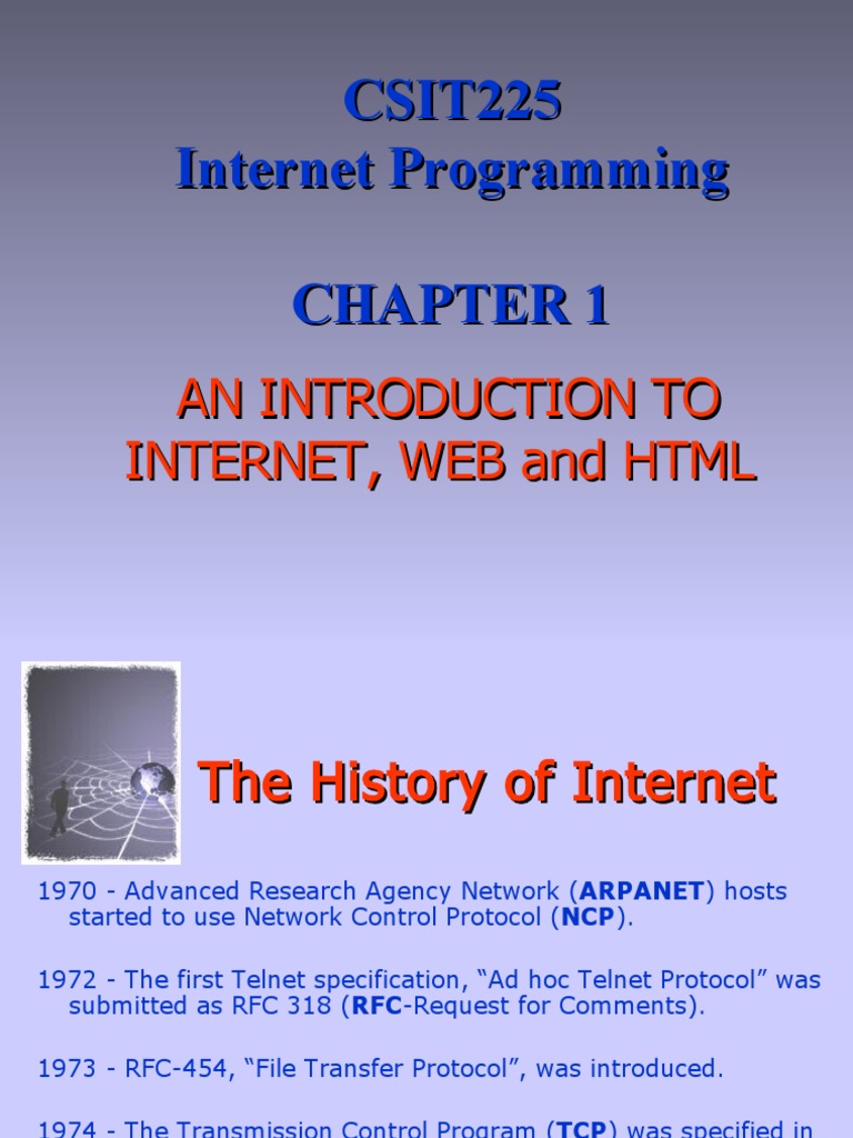 225 ch1 | PDF | Hypertext Transfer Protocol | Web Server