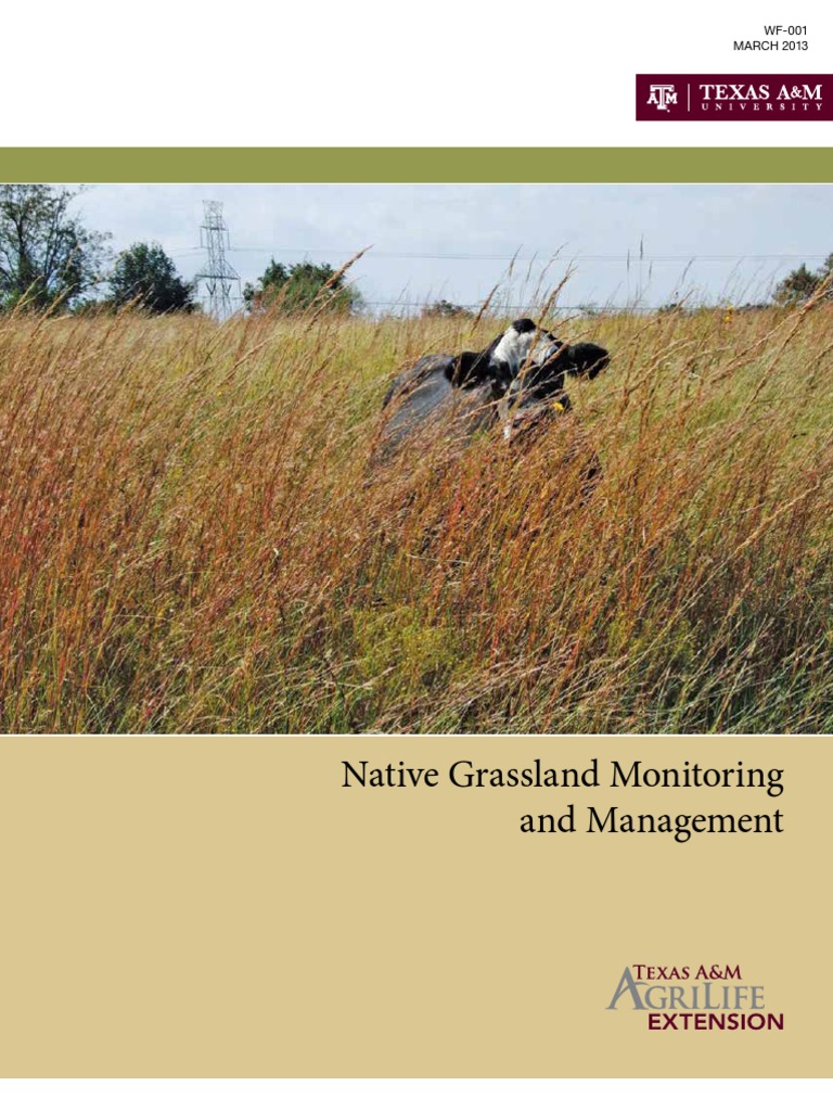 Native Grassland Monitoring and Management | PDF | Grazing | Grassland