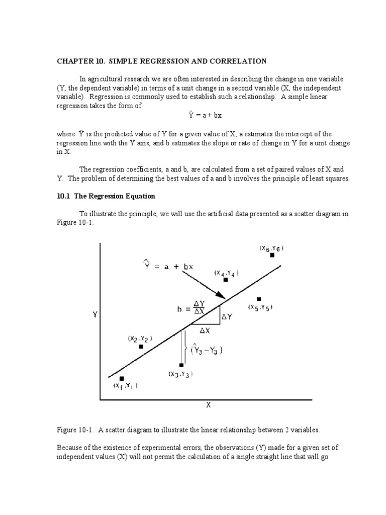 Chapter 10. Simple Regression and Correlation | Download Free PDF | Errors And Residuals ...