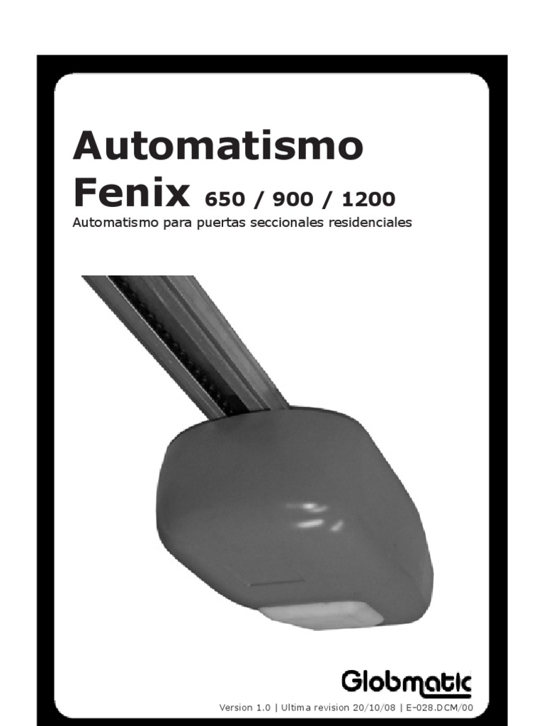 Manual Motor Fenix 650 900 1200 | PDF | Transformador | Relé