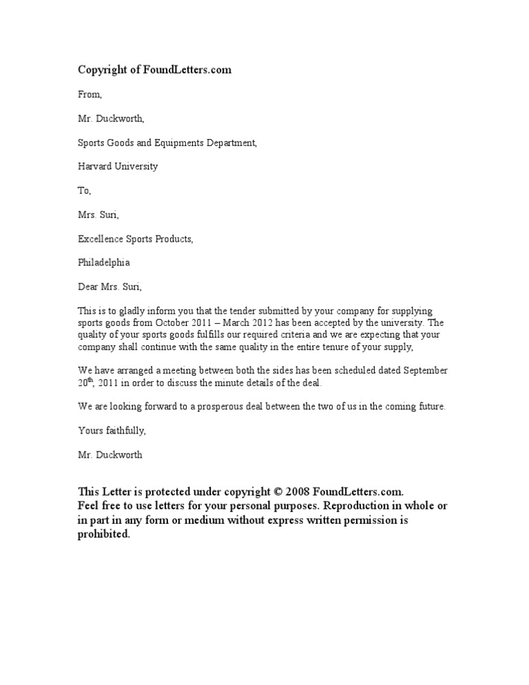 Sample Harvard Acceptance Letter | PDF