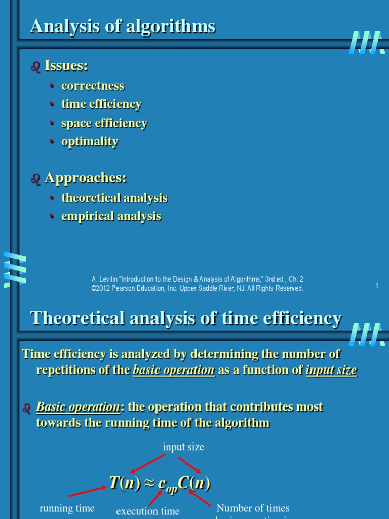 Analysis of Algorithms: Issues | PDF | Time Complexity | Algorithms