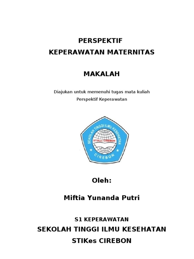 Perspektif Keperawatan Maternitas | PDF