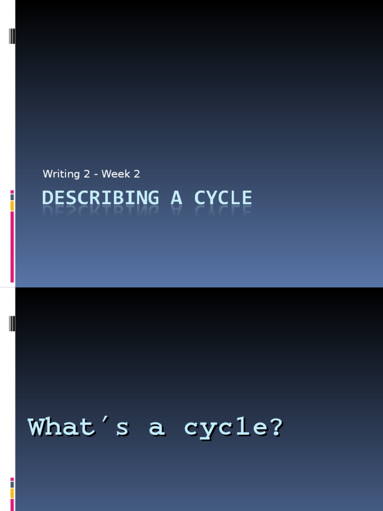 Describing A Cycle | PDF | Pupa | Butterfly