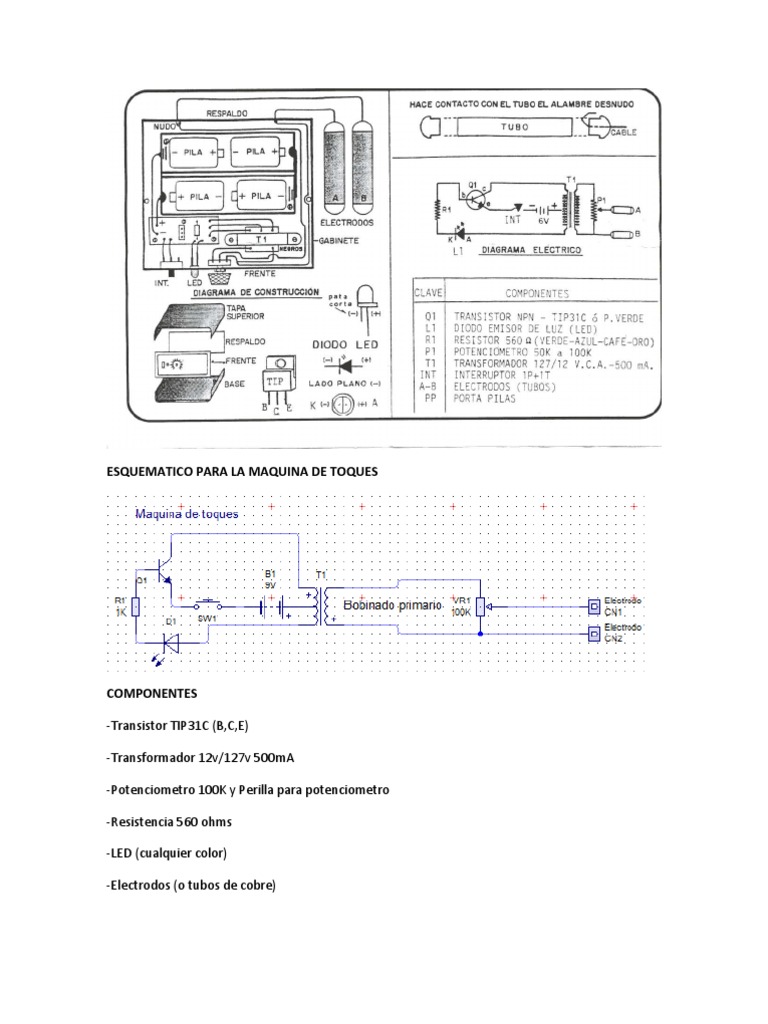 Diagrama de Máquina de Toques | PDF
