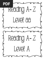 Reading Level Conversion Guide | PDF