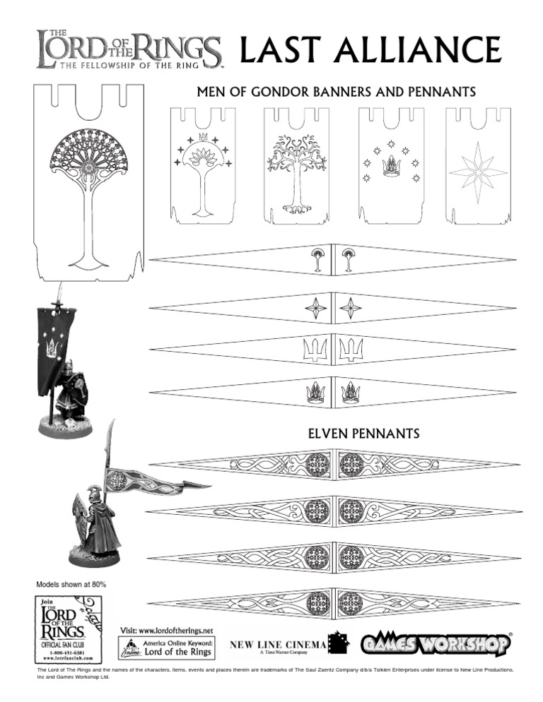 LOTR SBG Good Banners | PDF