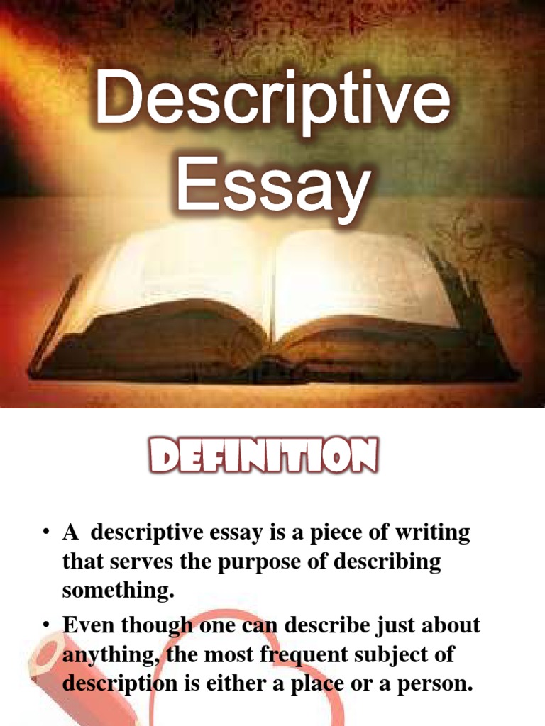 Descriptive Essay | PDF | Essays | Emotions