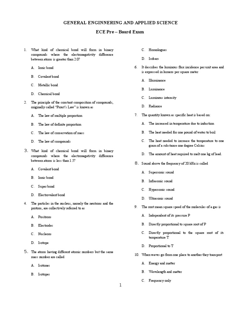 GEAS | PDF | Chemical Bond | Yield (Engineering)