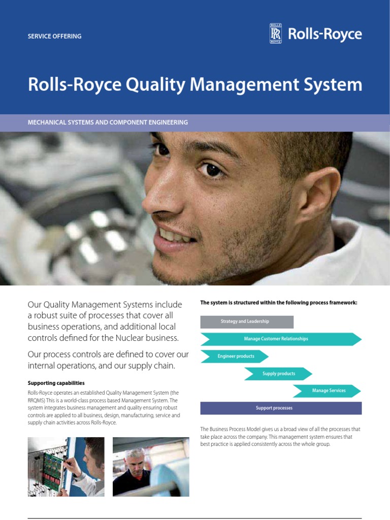 SO RR Quality Management System FINAL Tcm92-24000 | PDF | Business ...