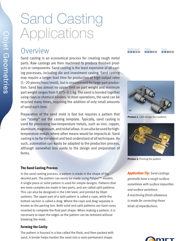 Sand Casting A4 Low | PDF | Casting (Metalworking) | Plastic