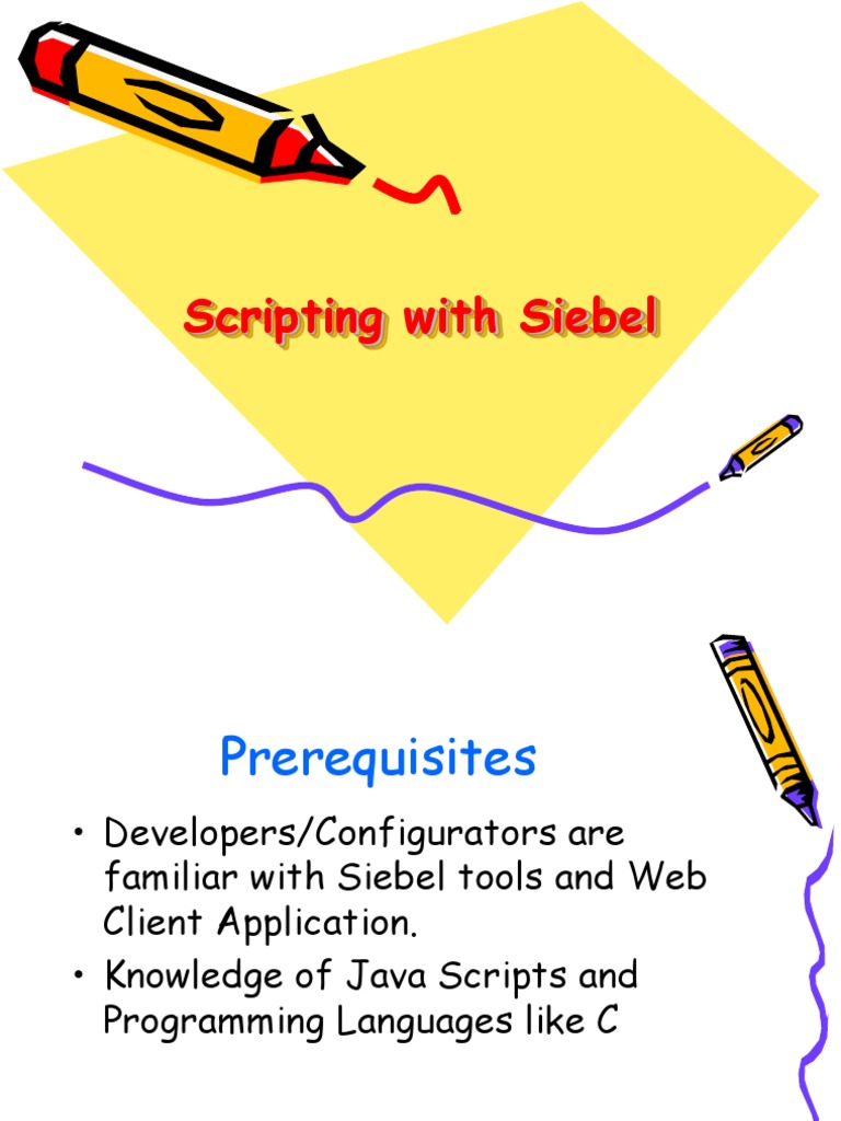 Ripting With Siebel | PDF | Scripting Language | Boolean Data Type Ripting With Siebel | PDF | Scripting Language | Boolean Data Type