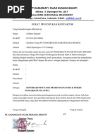 Contoh BAST (Berita Acara Serah Terima) English-Indonesian | PDF